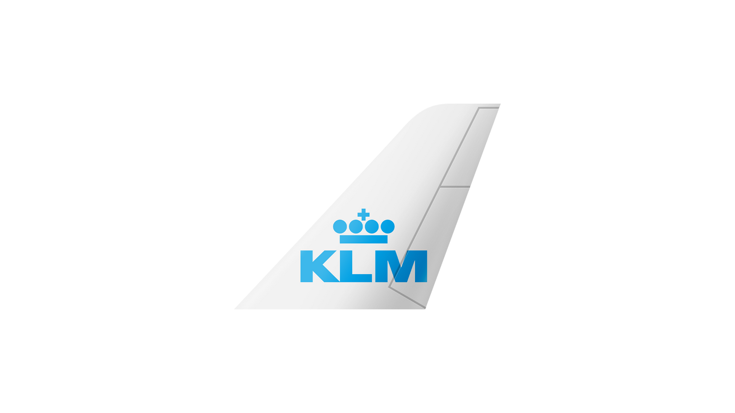 KLM – Plane Sticker