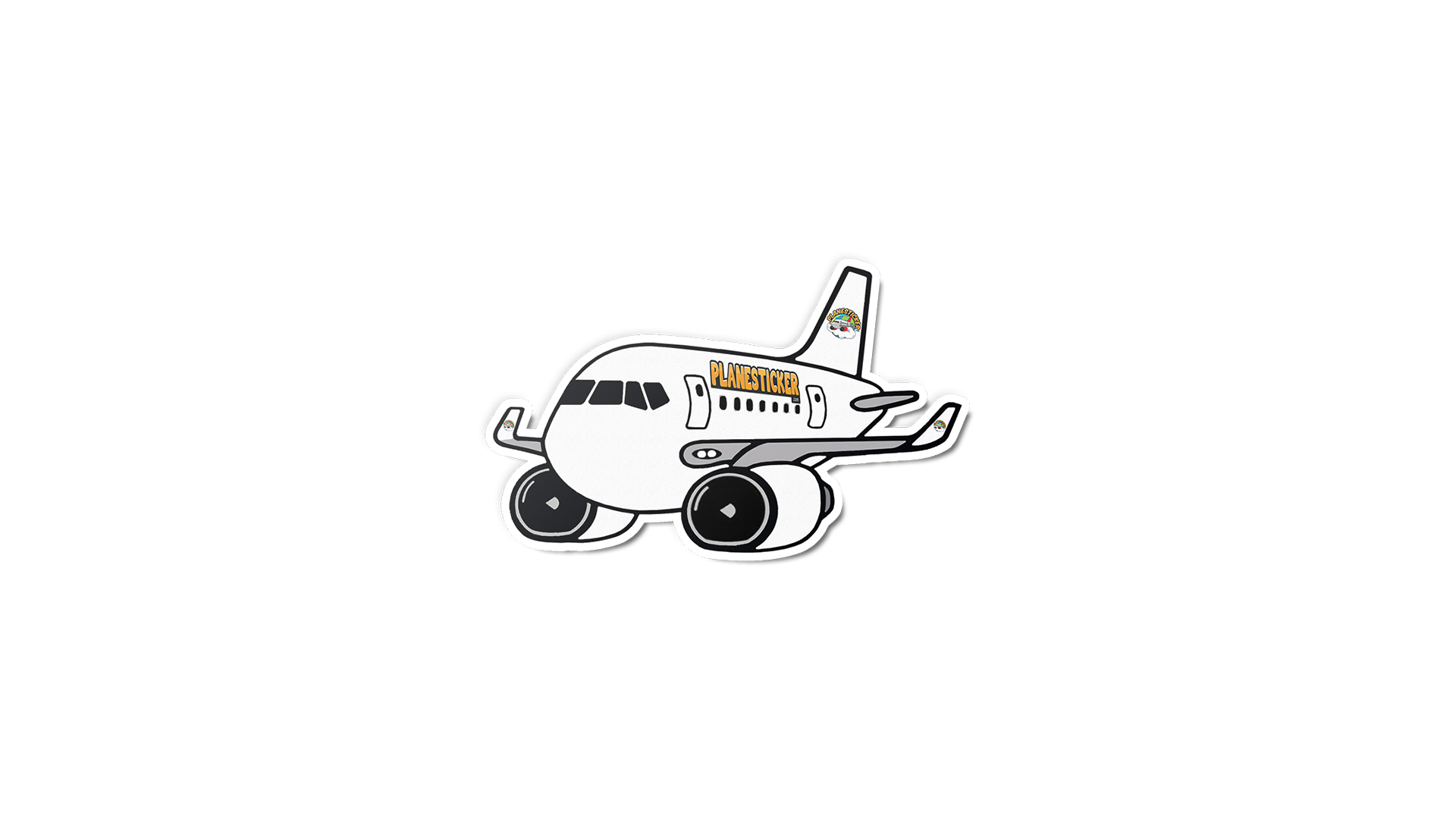 100mm / 3.9inch Diecut Stickers – Page 8 – Plane Sticker