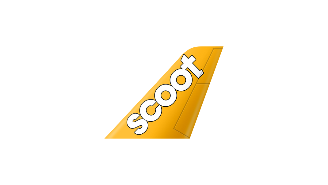 Scoot – Plane Sticker