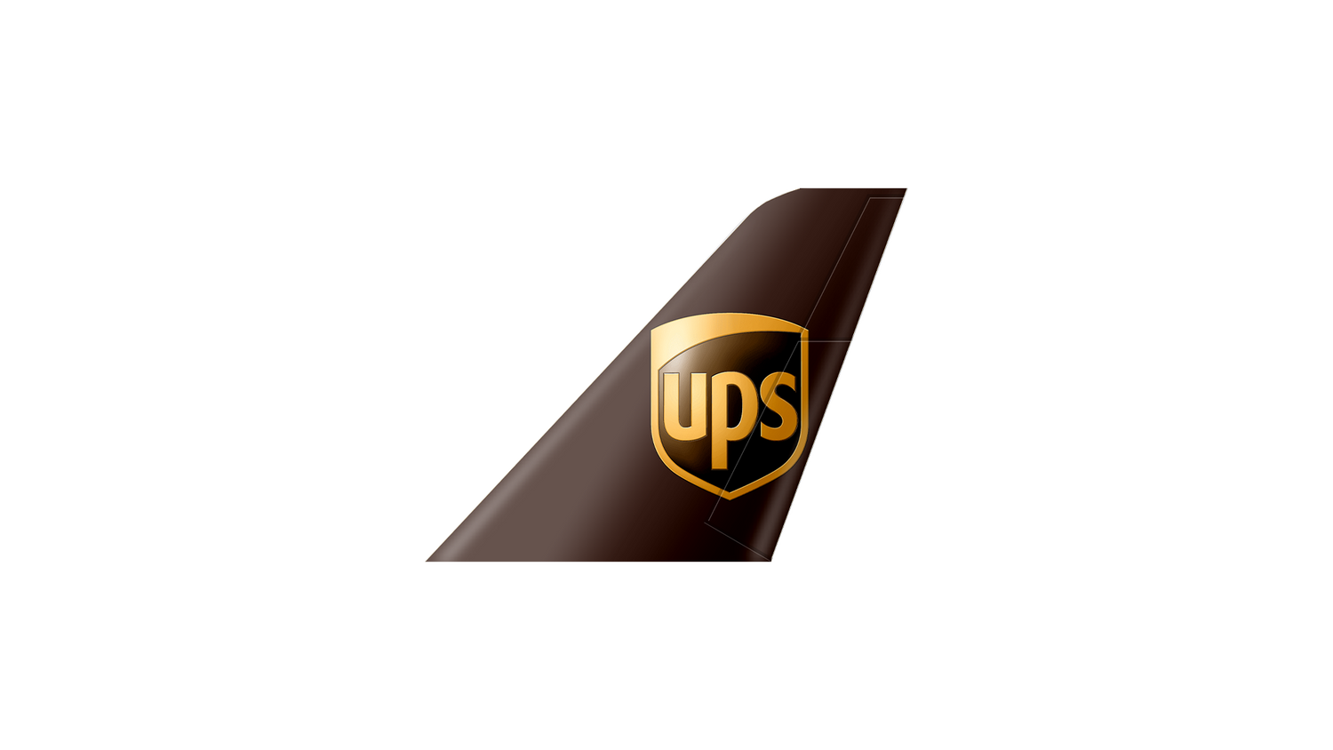 UPS – Plane Sticker