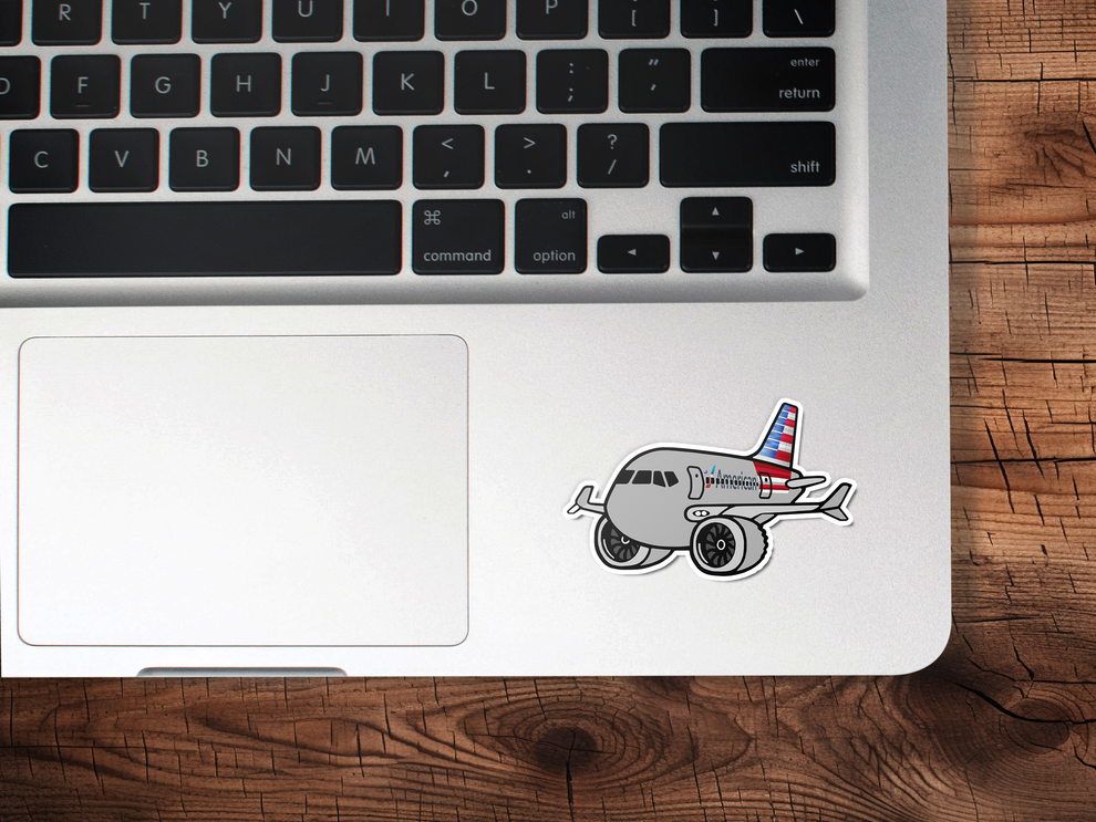 American Airlines Boeing 737 MAX – Plane Sticker