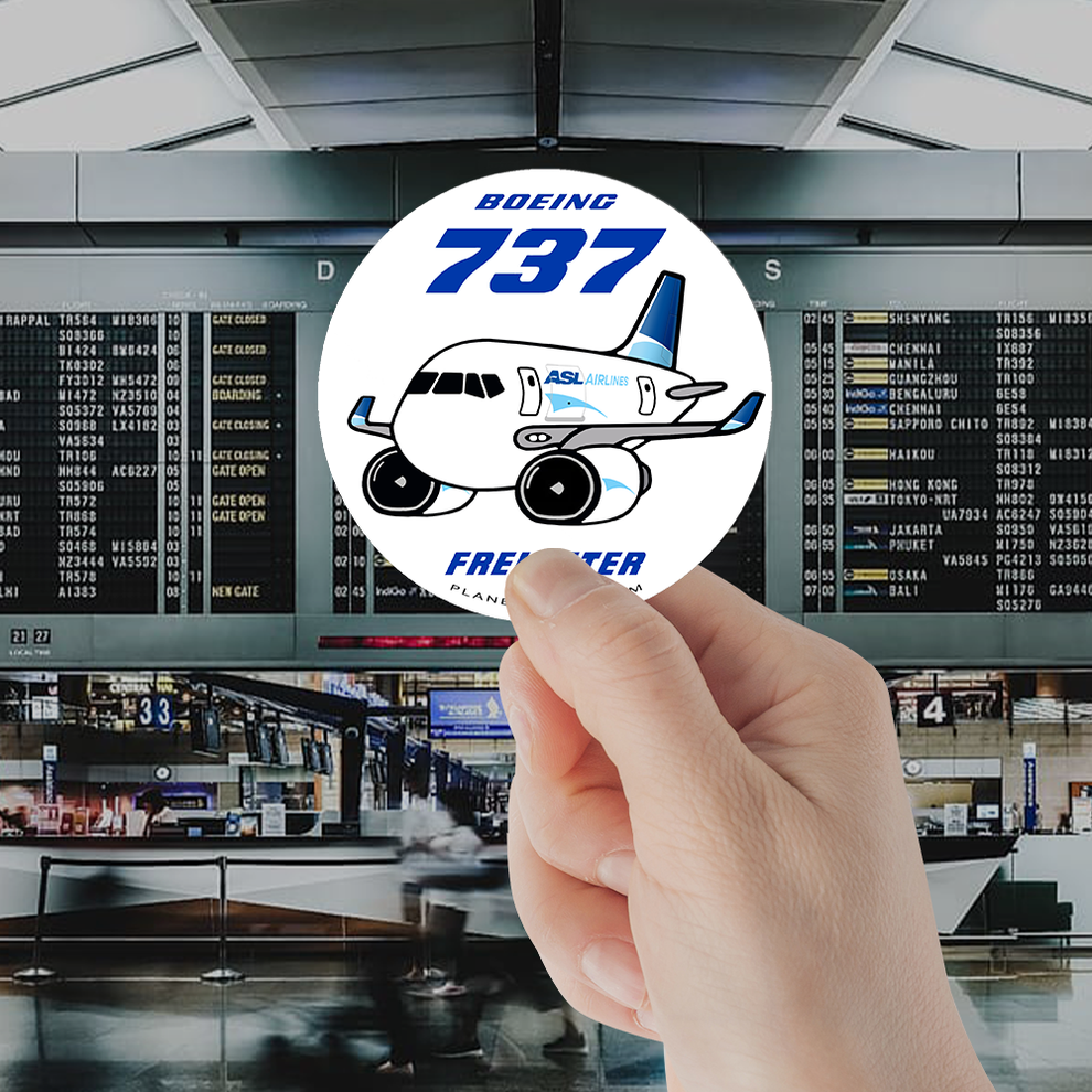 ASL Airlines Boeing 737 SF – Plane Sticker