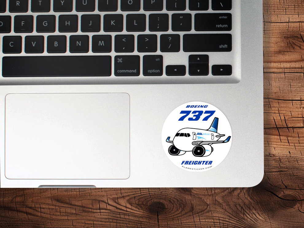 ASL Airlines Boeing 737 SF – Plane Sticker