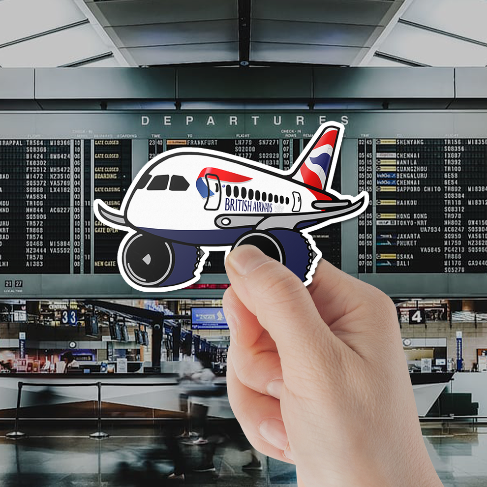 British Airways Boeing 787 – Plane Sticker