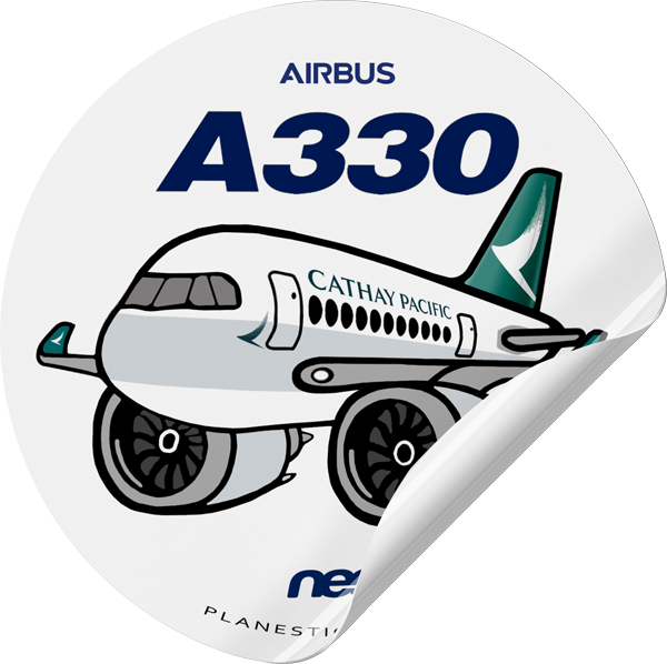 Cathay Pacific Airbus A330 NEO – Plane Sticker