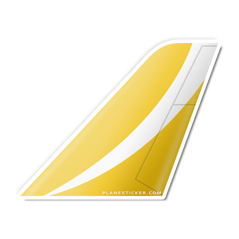Cebu Pacific Tail – Plane Sticker