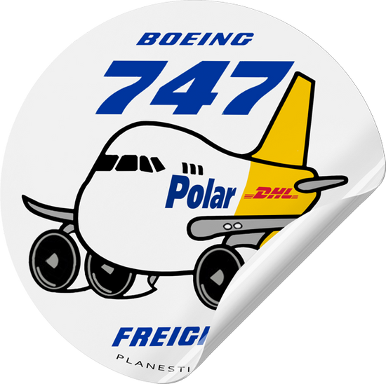 DHL Boeing 747-8F – Plane Sticker