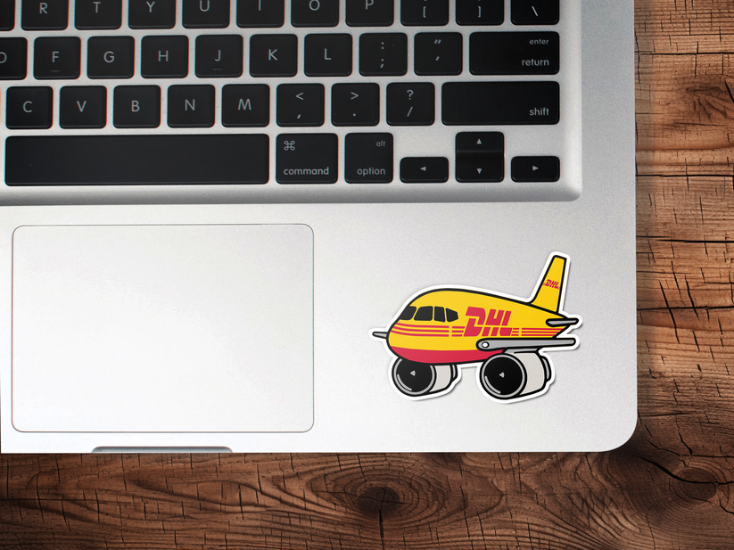 DHL Boeing 757F – Plane Sticker
