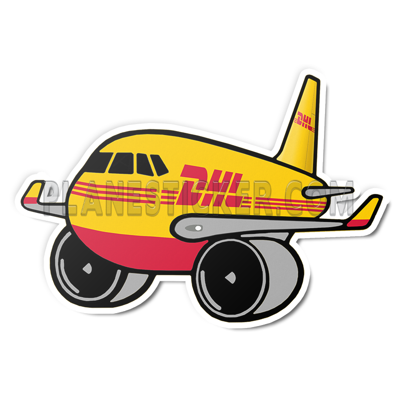 DHL Boeing 767F – Plane Sticker