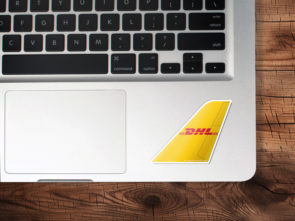 DHL Tail – Plane Sticker