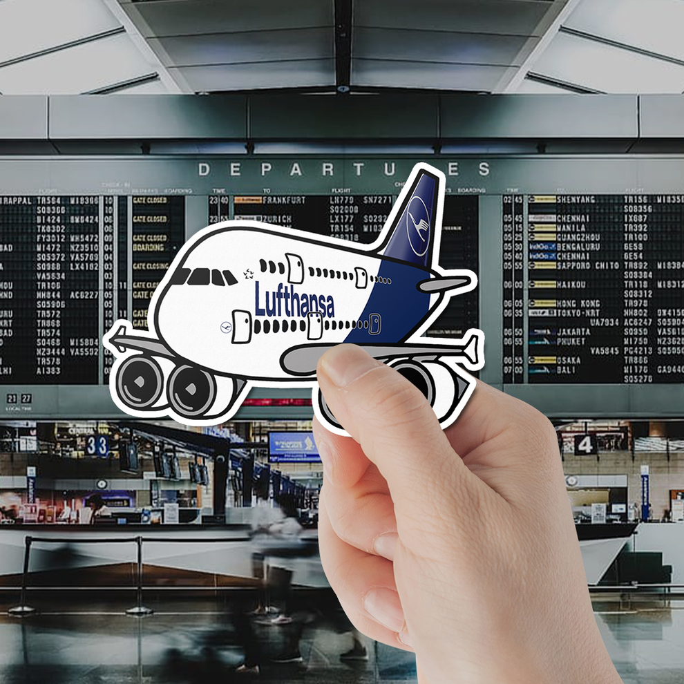 Lufthansa Airbus A380 – Plane Sticker