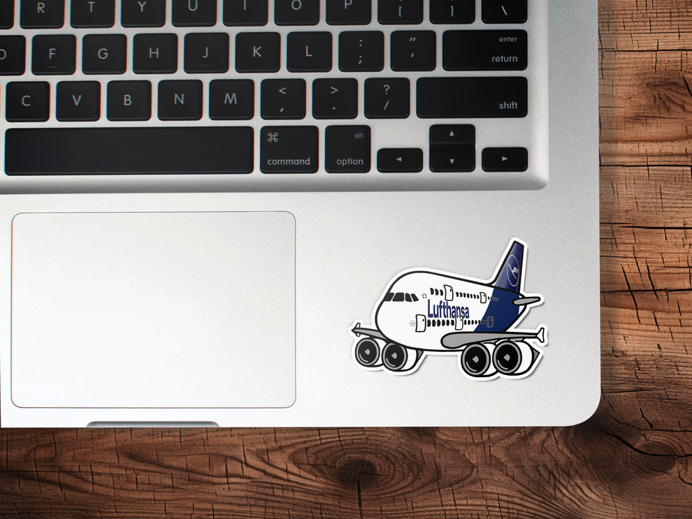 Lufthansa Airbus A380 – Plane Sticker