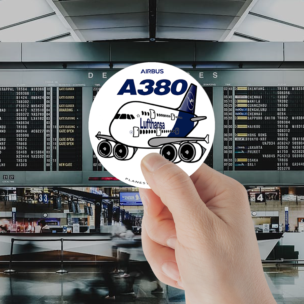 Lufthansa Airbus A380 – Plane Sticker