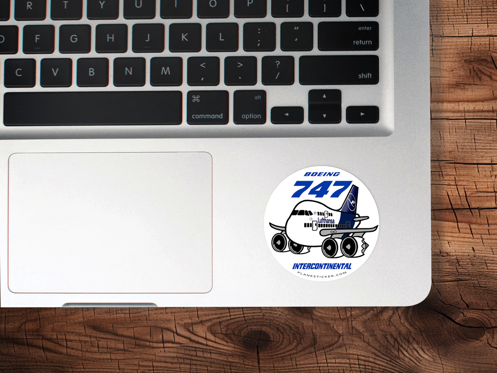Lufthansa Boeing 747-8I – Plane Sticker