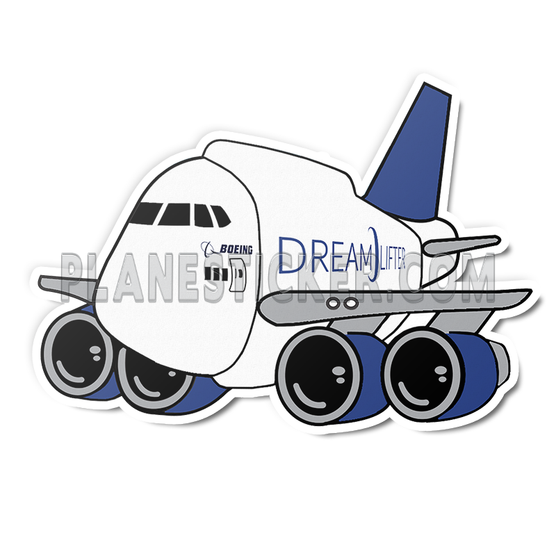 Atlas Air Boeing 747 Dreamlifter – Plane Sticker