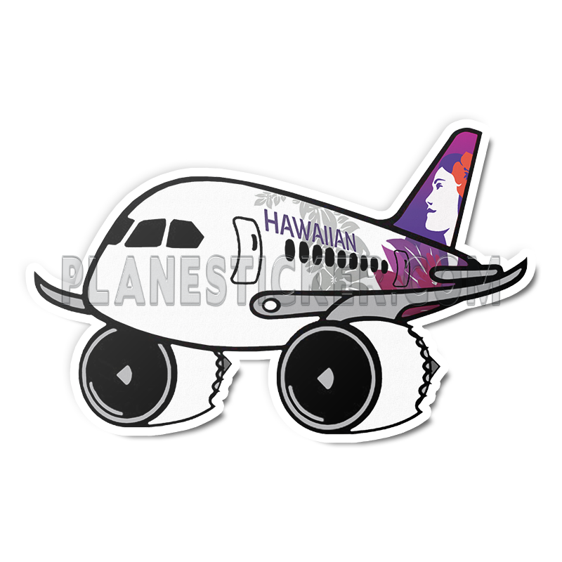 Hawaiian Airlines Boeing 787 – Plane Sticker