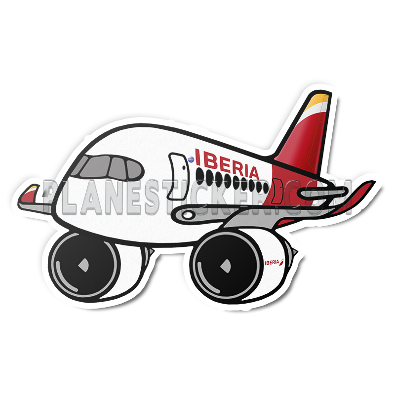Iberia Airbus A350 – Plane Sticker