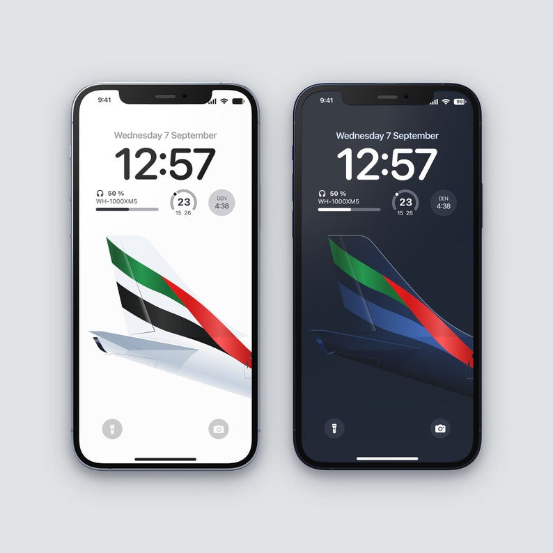 Emirates iPad / iPhone Wallpaper Set – Plane Sticker