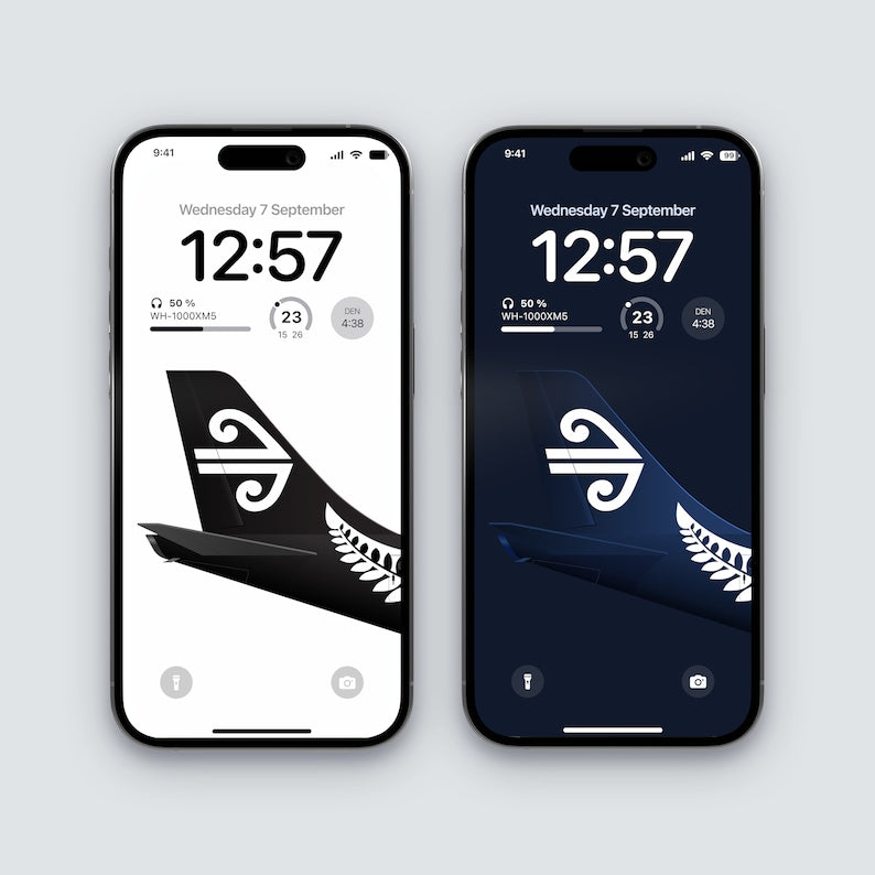 Air New Zealand iPhone Wallpaper – Plane Sticker