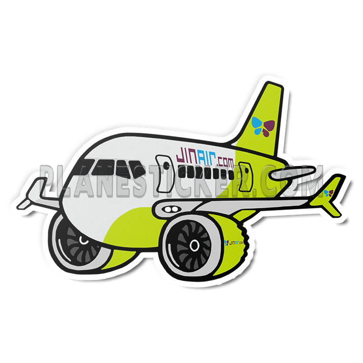 Jin Air Boeing 737 MAX – Plane Sticker