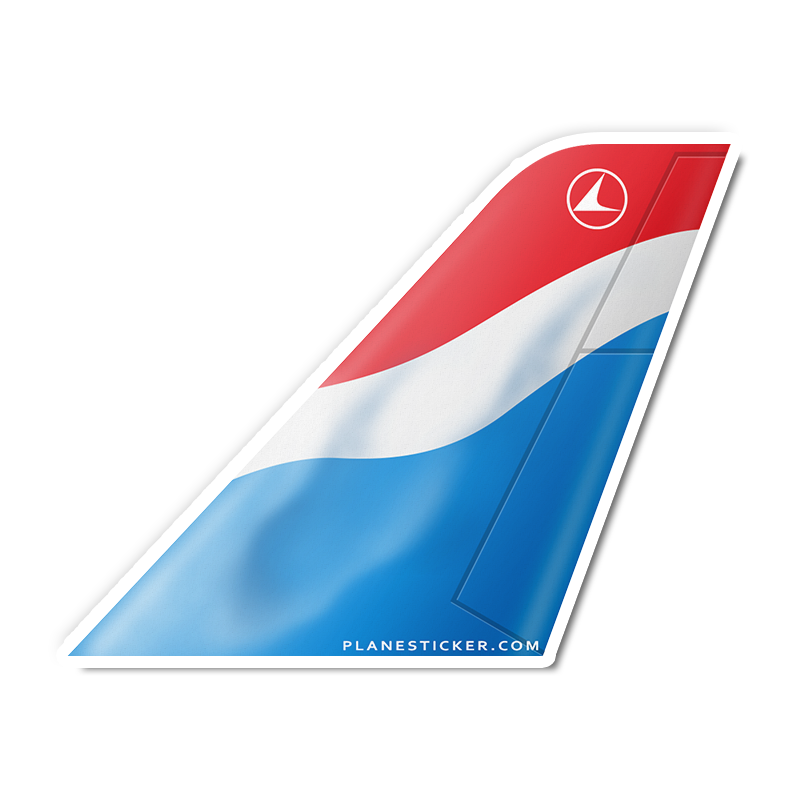 Luxair Tail – Plane Sticker