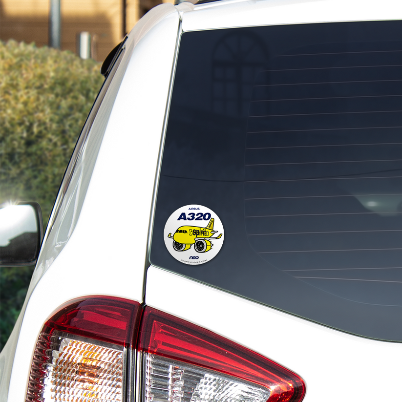 Spirit Airbus A320 NEO – Plane Sticker