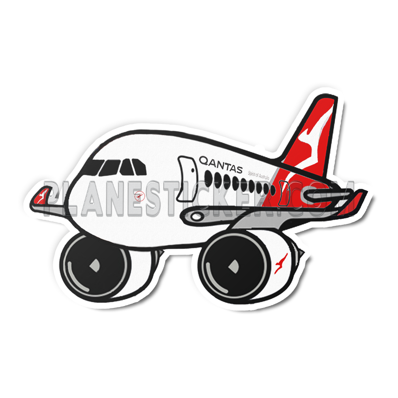 Qantas Airbus A330 – Plane Sticker
