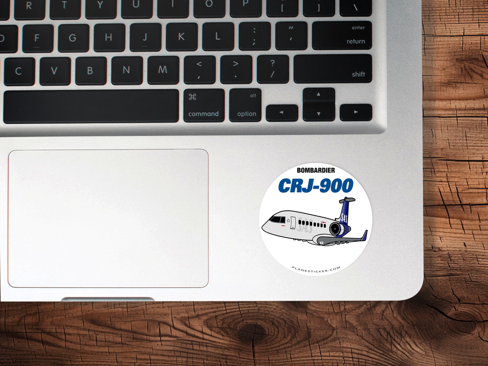 SAS Scandinavian Bombardier CRJ-900 – Plane Sticker