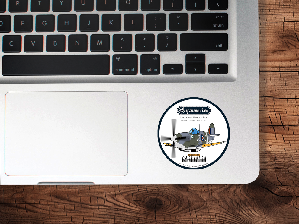 Supermarine Spitfire – Plane Sticker