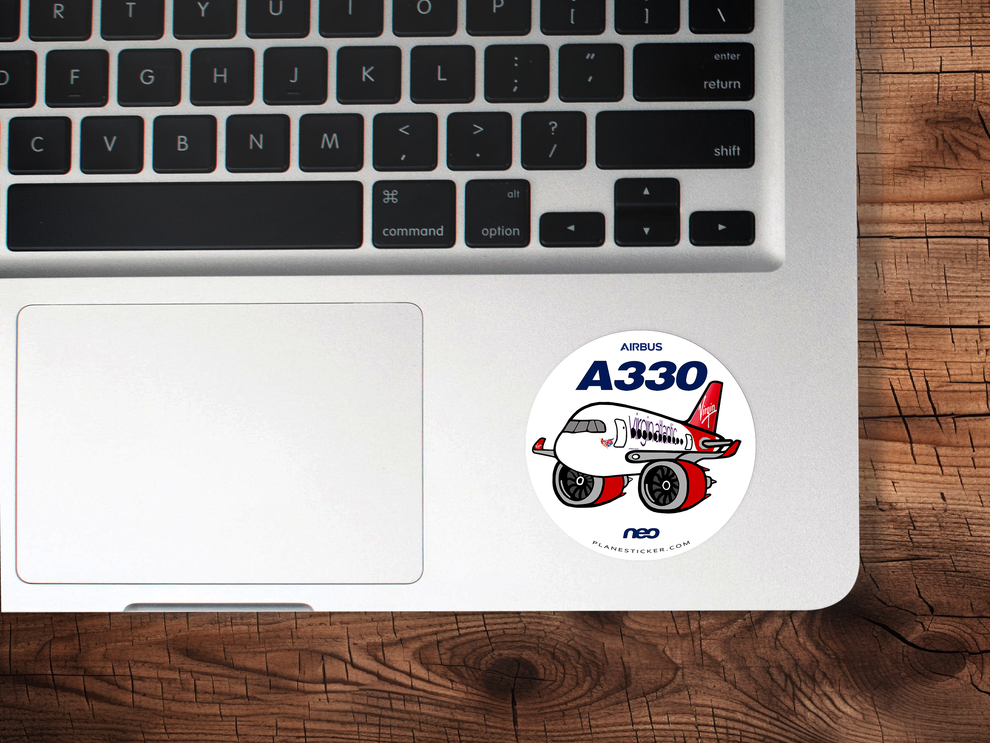 Virgin Atlantic Airbus A330 NEO – Plane Sticker
