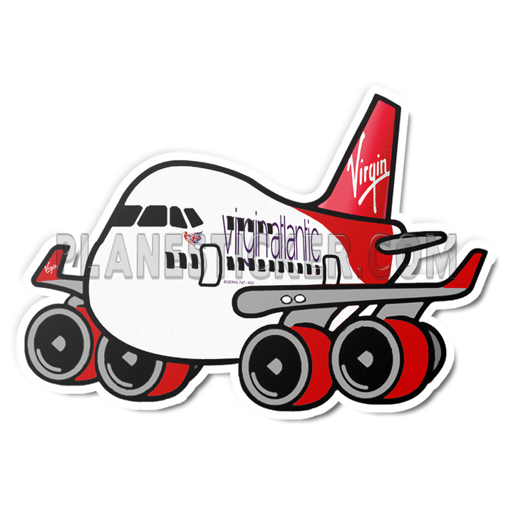 B747 – Plane Sticker