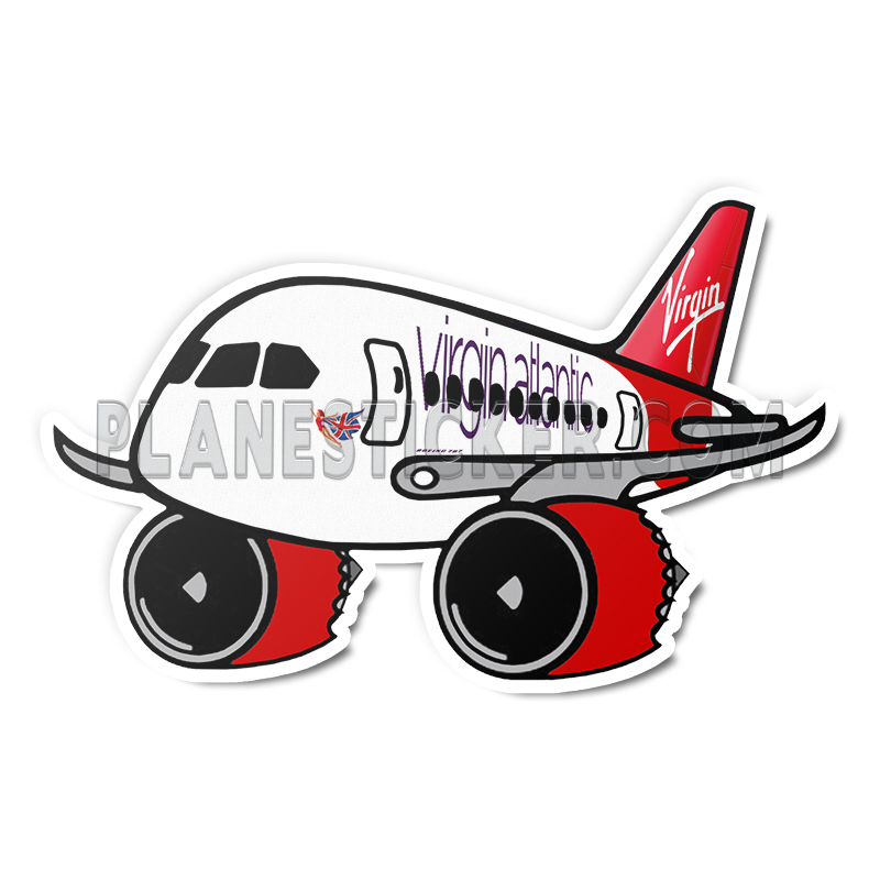 Virgin Atlantic Boeing 787 – Plane Sticker